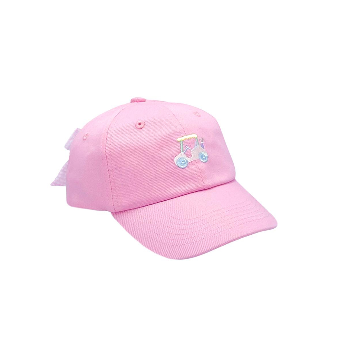 Click here for Bits & Bows Girls Rainbow Golf Cart Bow Baseball H... prices