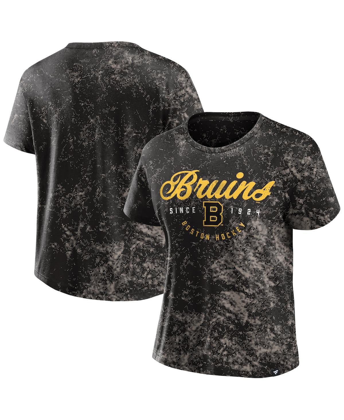 Click here for Fanatics Womens Black Boston Bruins Breakaway T-Sh... prices