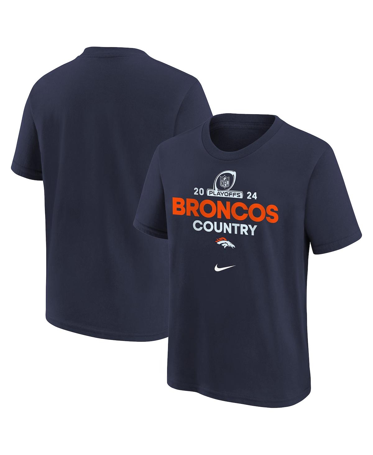 Click here for Nike Big Boys and Girls Navy Denver Broncos 2024 N... prices