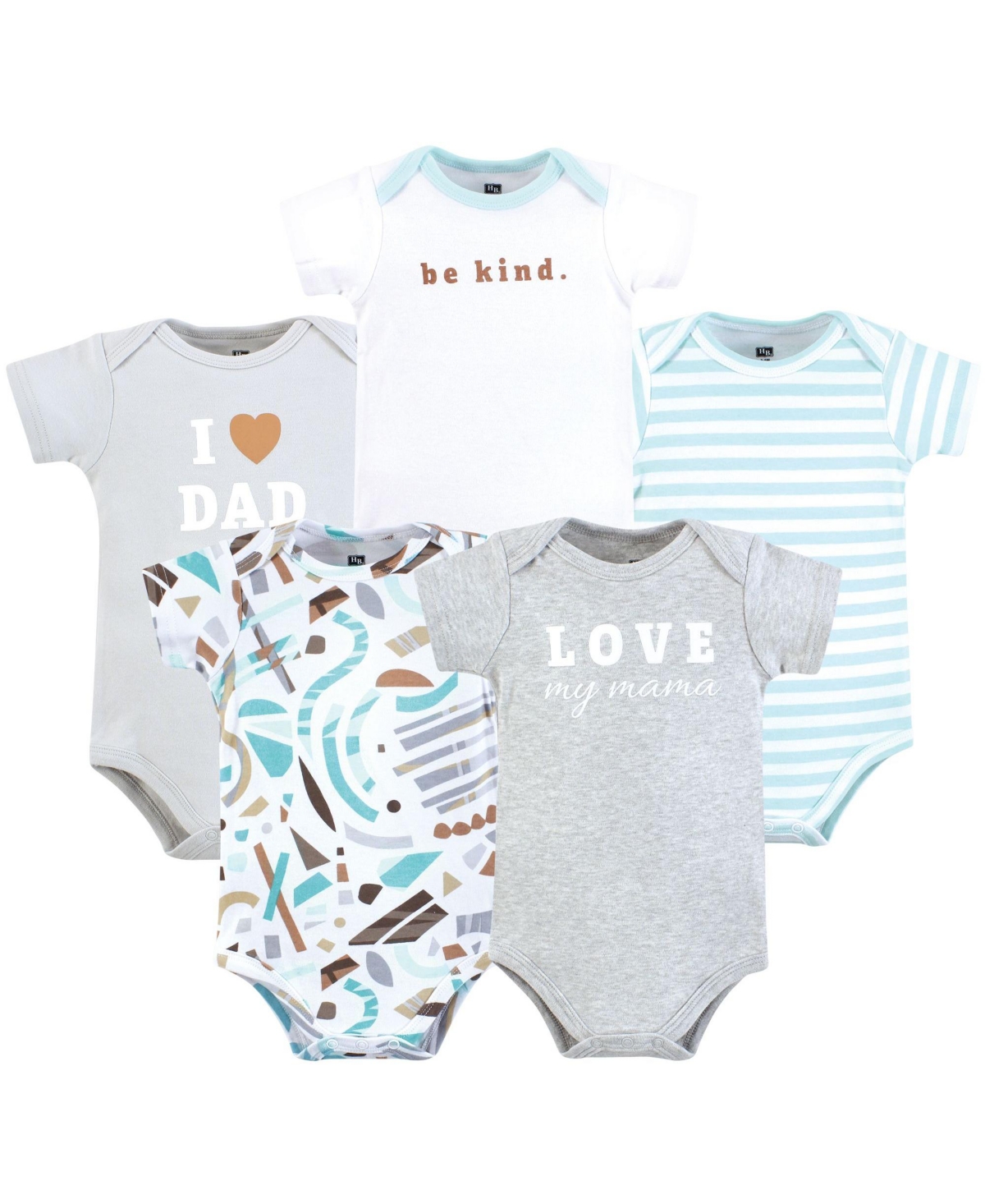 Click here for Hudson Baby Baby Unisex Five-Piece Set of Cotton I... prices