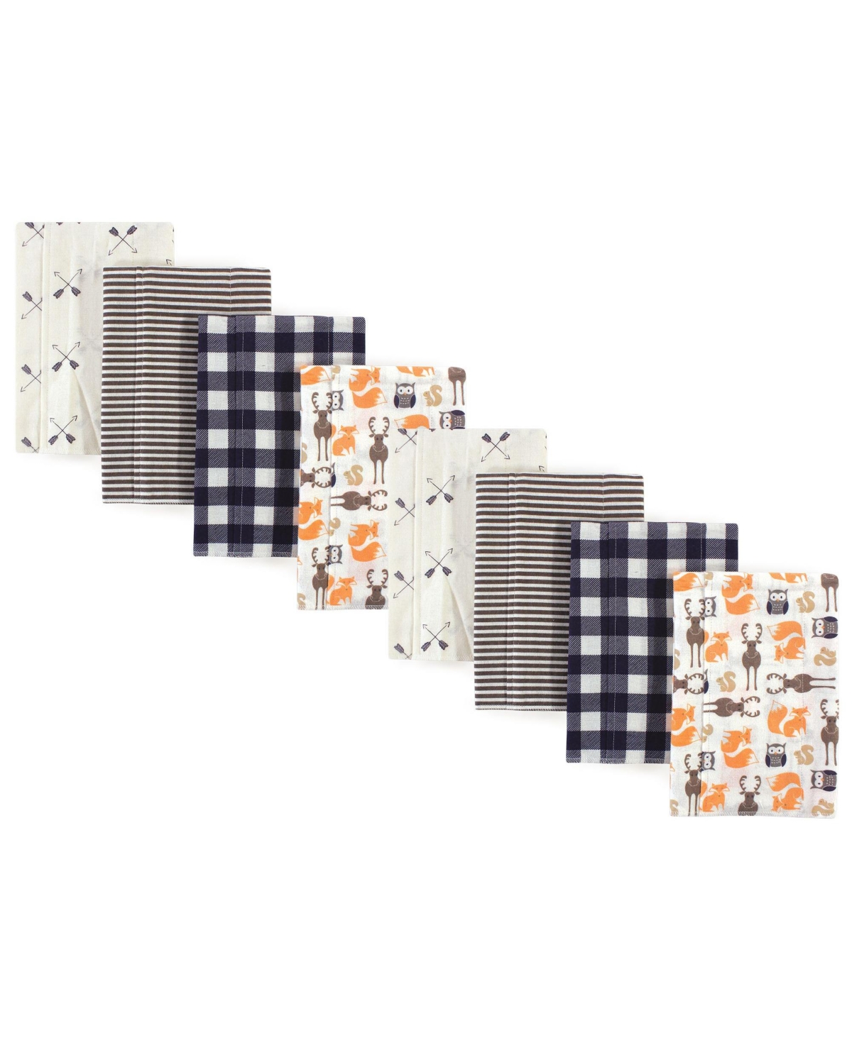 Click here for Hudson Baby Boys Soft Flannel Blend Burp Cloth Set... prices