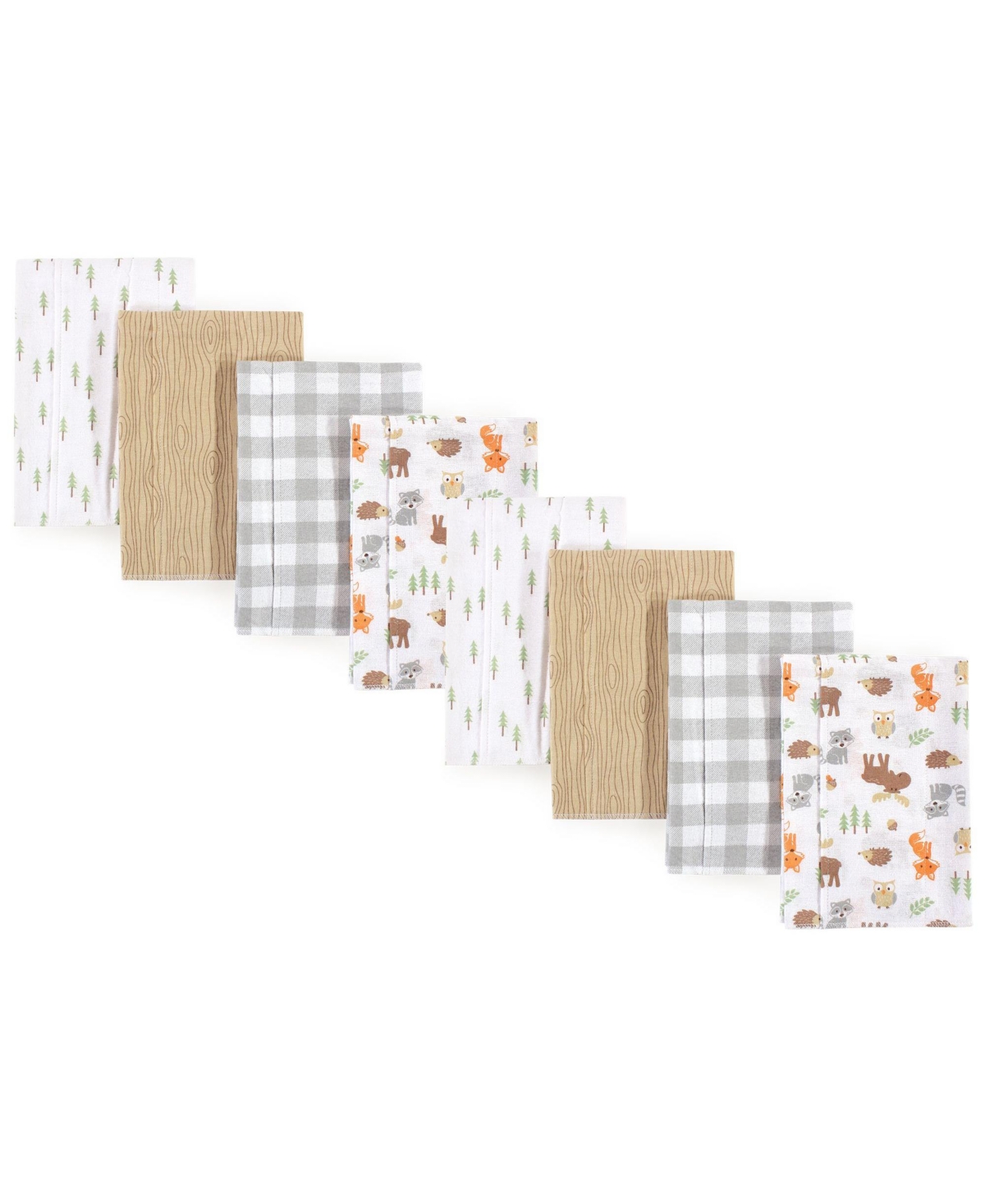 Click here for Hudson Baby Boys Soft Flannel Blend Burp Cloth Set... prices