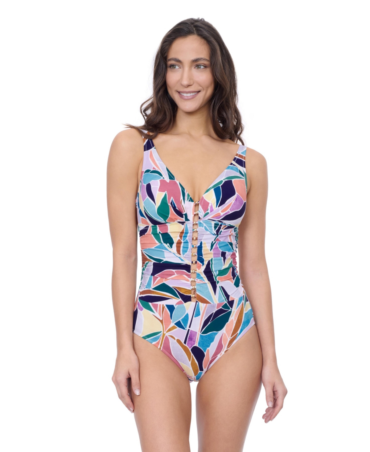 Click here for Profile by Gottex Womens Aura D Cup V Neck One Pie... prices