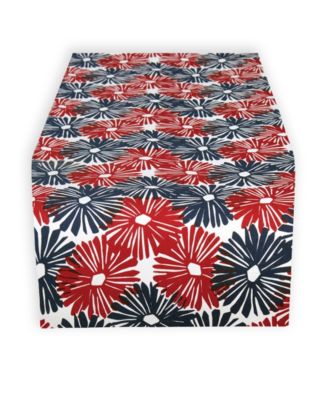 Tableau Americana Splash Table Runner, 72" x 14" - Macy's