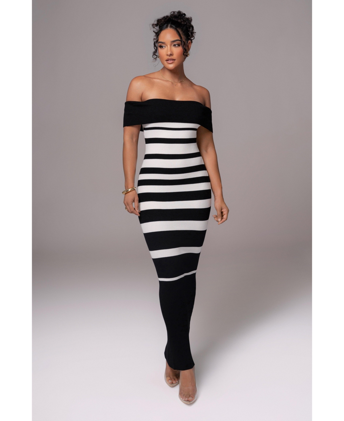 Click here for Jluxlabel Womens Custom Maxi Dress - Black/ivory prices