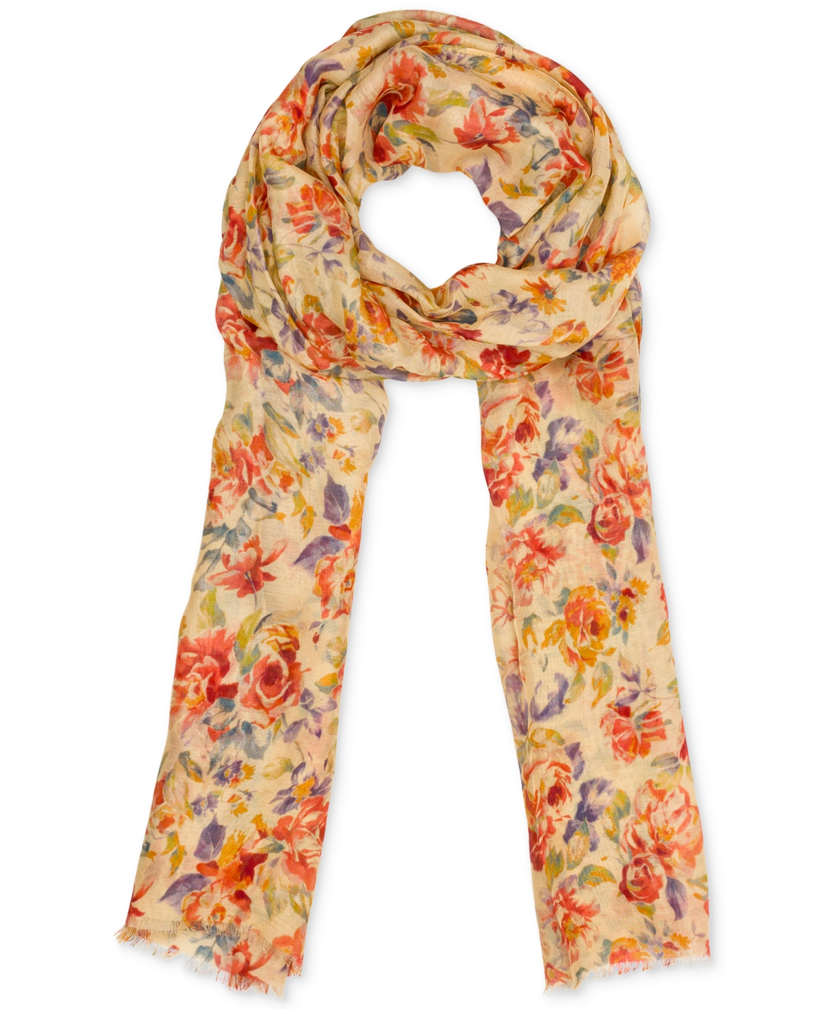 Click here for Patricia Nash Vintage Print Scarf - Aegean Blooms... prices