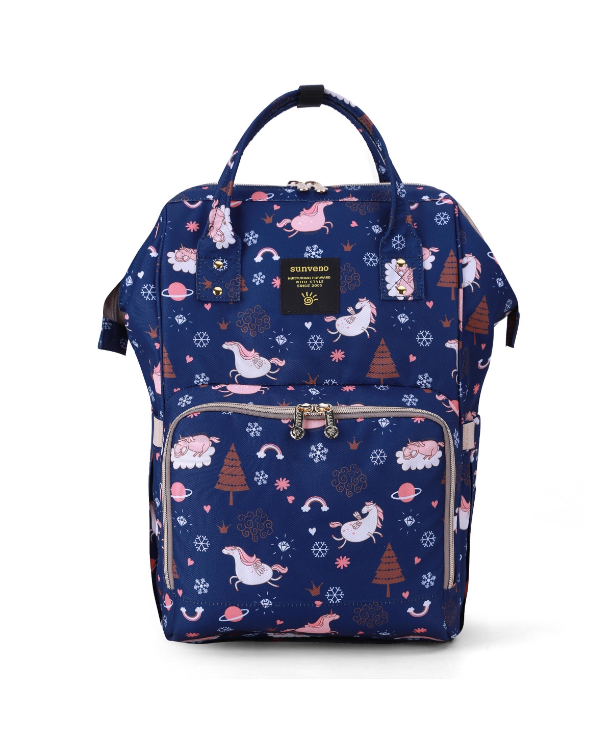 Click here for Timeless Baby Diaper Backpack - Navy Unicorn prices