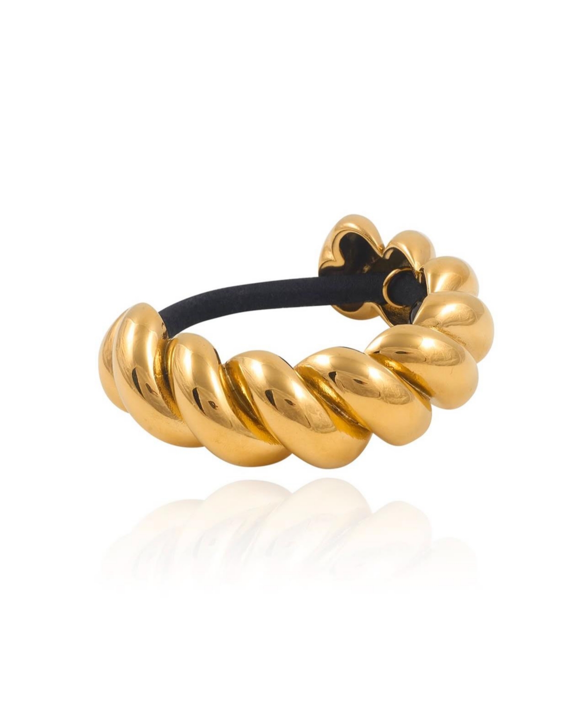 Click here for Sing Hair Cuff - Gold/black prices