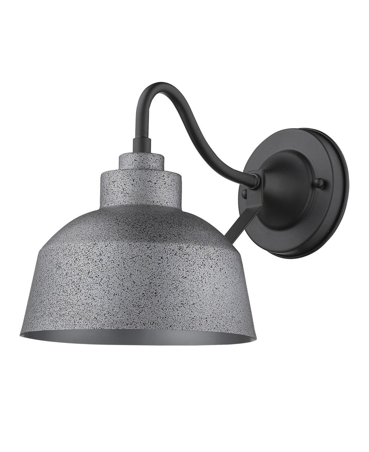 Click here for Barnes 1-Light Gray Wall Light - Multi prices