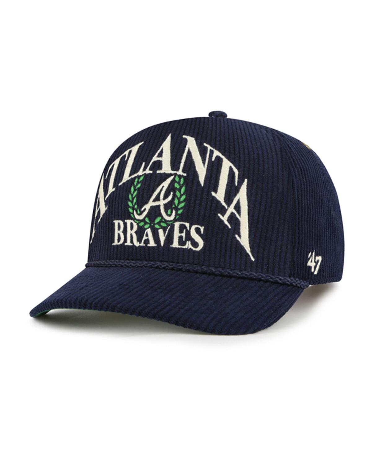 Click here for 47 Brand Mens Navy Atlanta Braves Pitchout Rope Hi... prices
