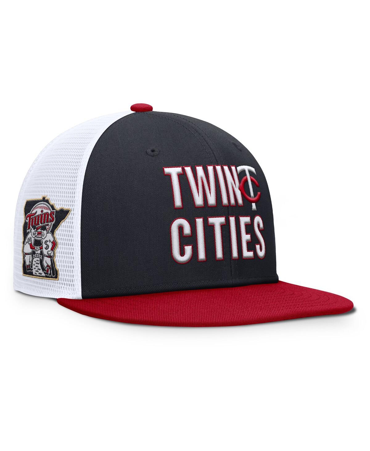 Click here for Nike Mens Navy Minnesota Twins Pro Trucker Snapbac... prices