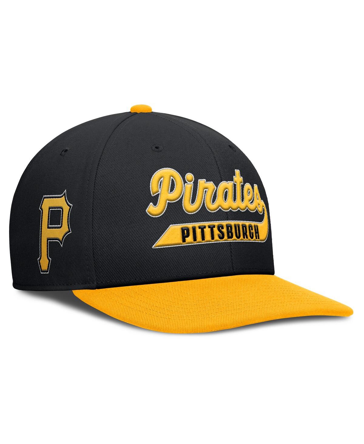 Click here for Nike Mens Black/Gold Pittsburgh Pirates Pro Perfor... prices