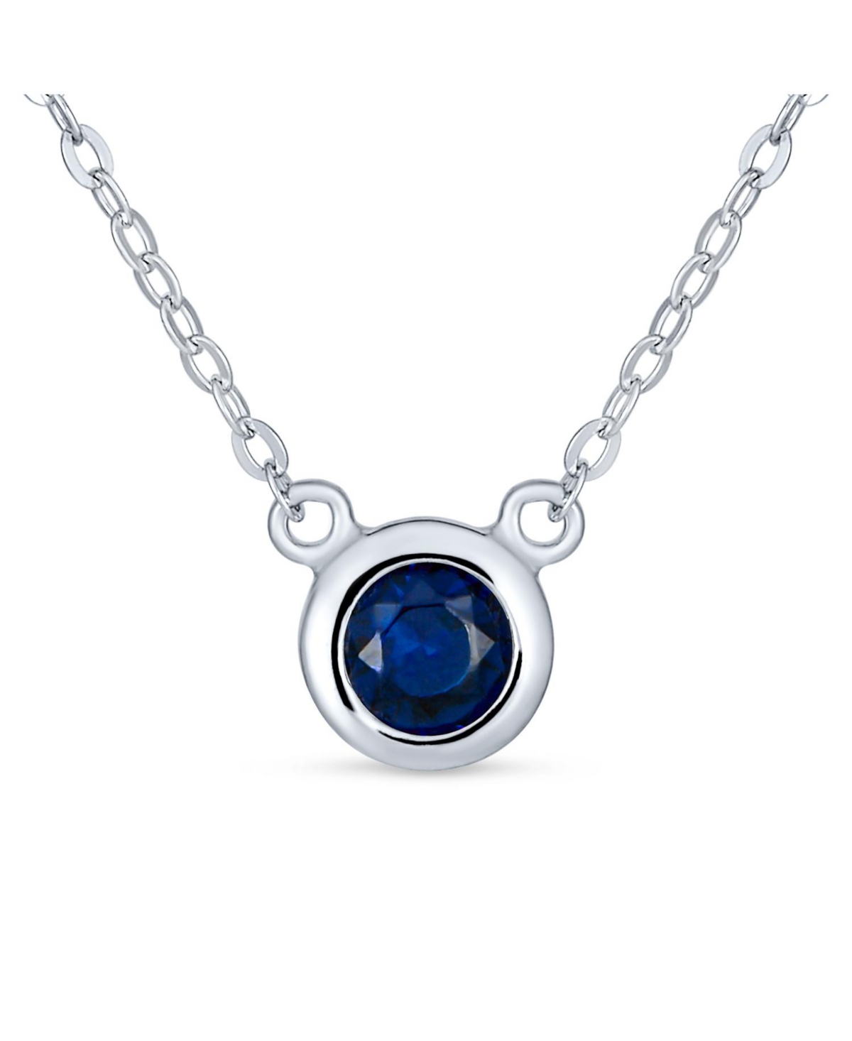 Click here for Bling Jewelry Petite Delicate 5MM Bezel Set Cz Sol... prices