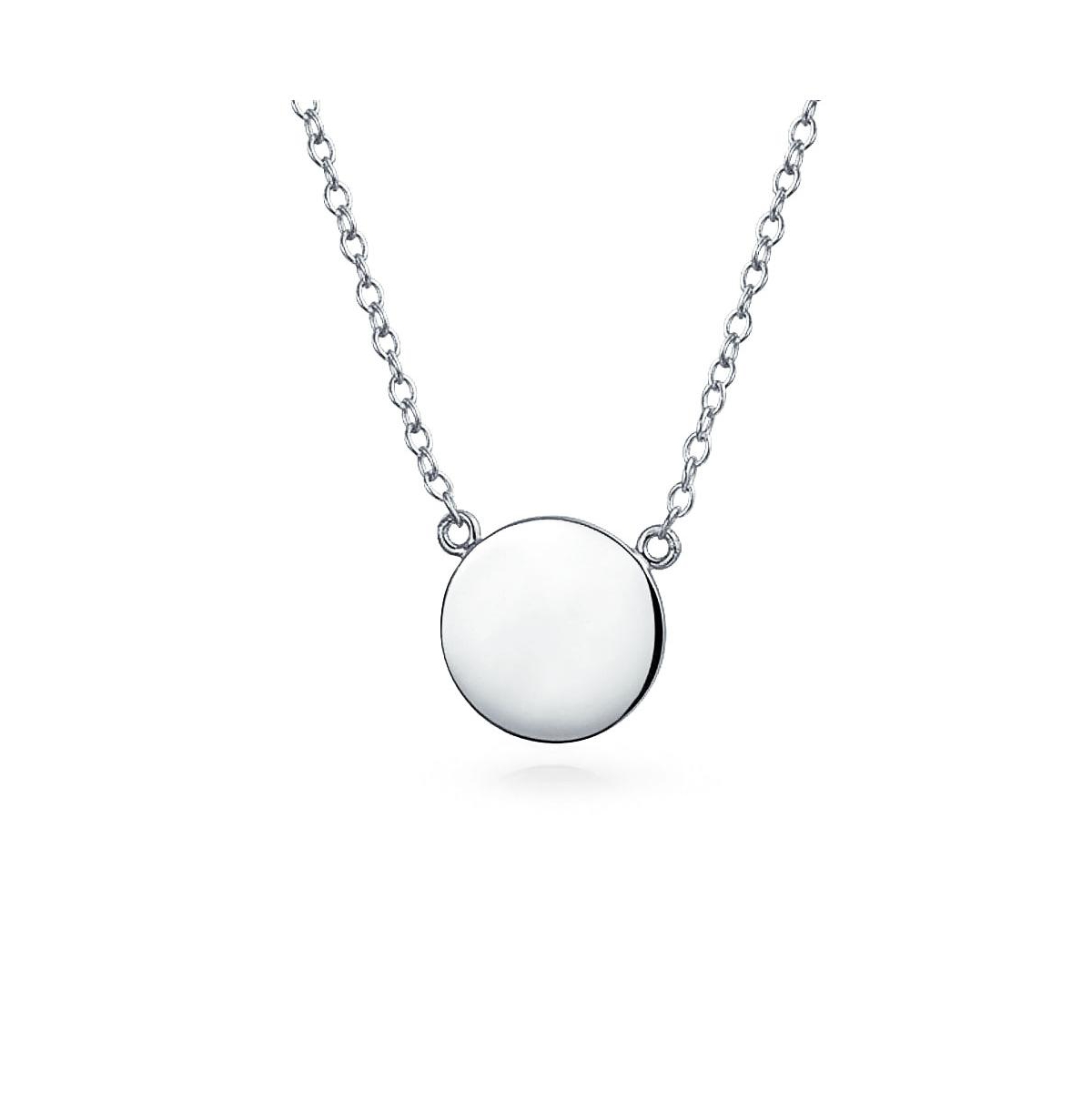 Click here for Bling Jewelry Minimalist Round Circle Disc Geometr... prices