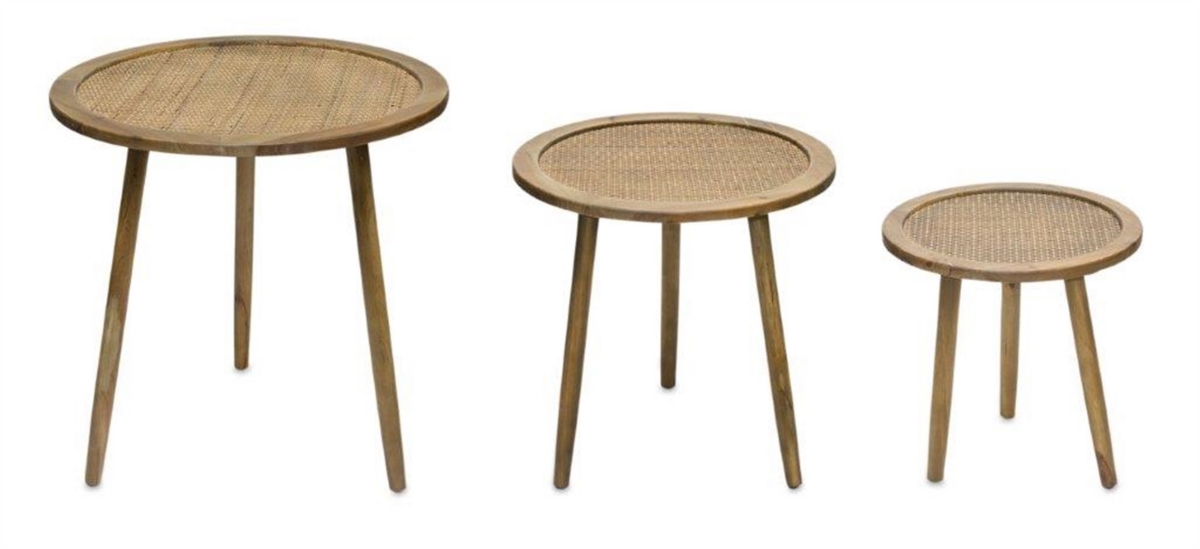 Click here for Set of Three Round Accent Tables – Contempo... prices