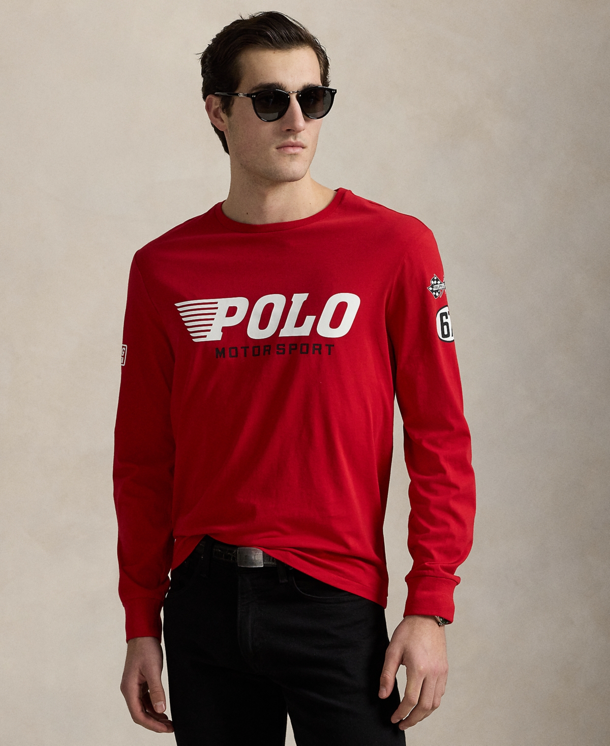 Click here for Polo Ralph Lauren Mens Standard-Fit Jersey Graphic... prices