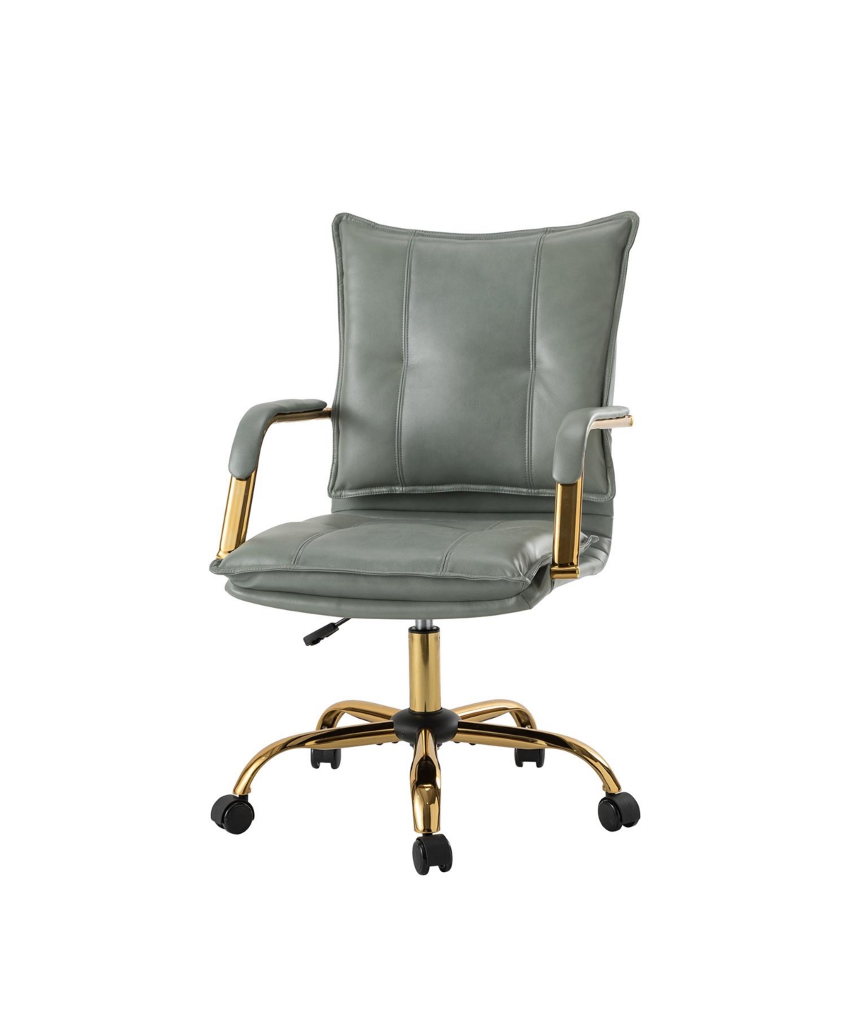 Click here for Modern Home Office Desk Chair with Golden Legs - S... prices