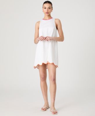 French Connection Women's Alexis Cotton Poplin Shift Dress - Macy's