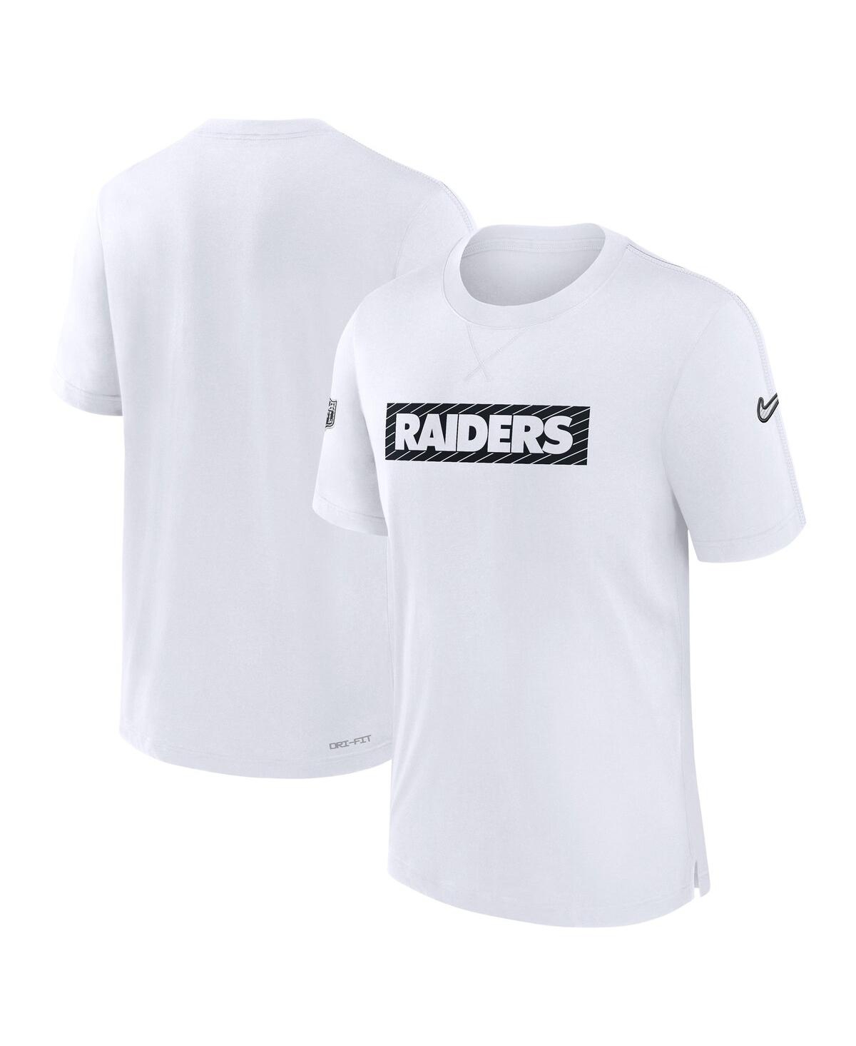 Click here for Nike Mens White Las Vegas Raiders Sideline Player... prices