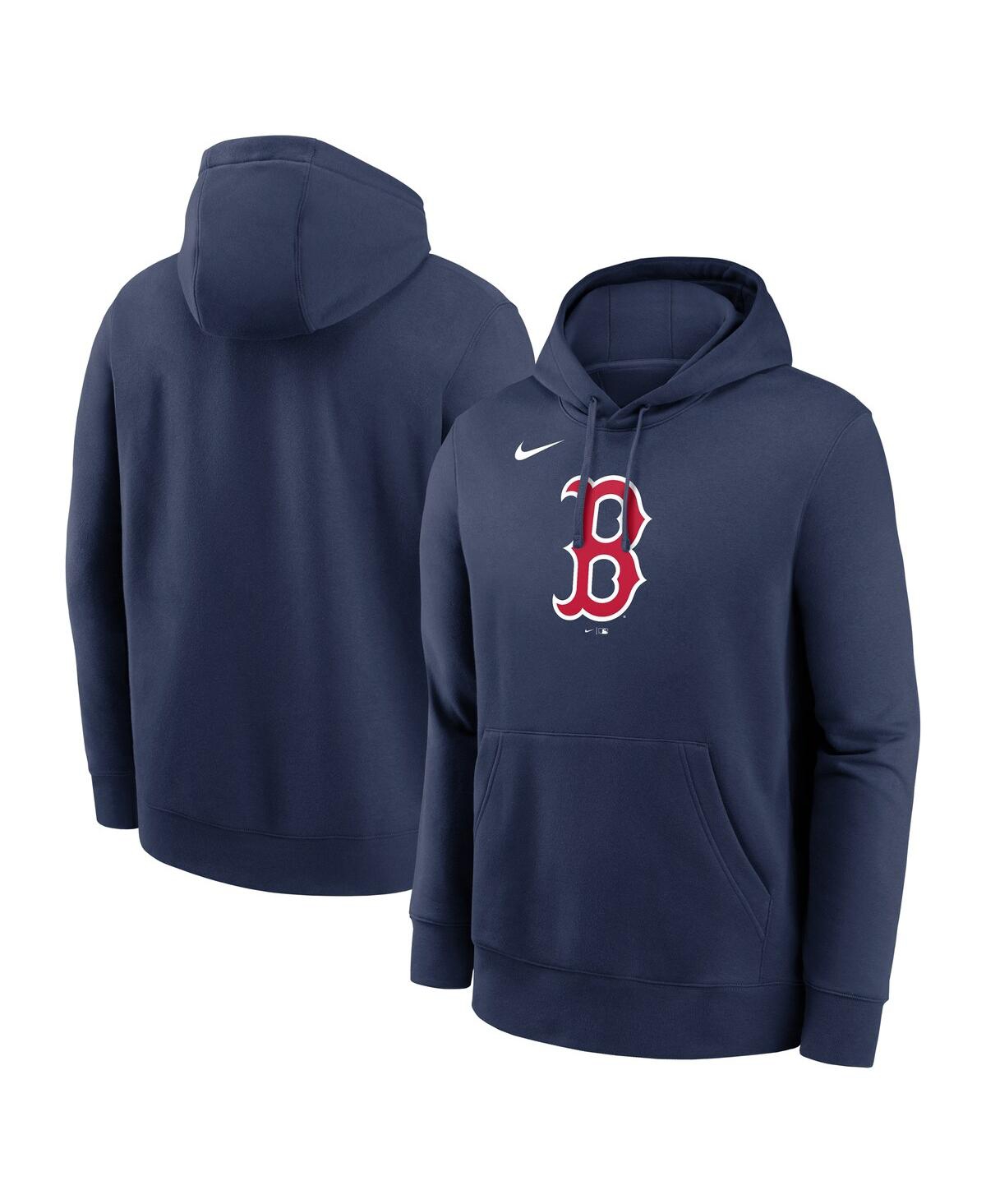 Click here for Nike Mens Navy Boston Red Sox Logo Club Fleece Pul... prices