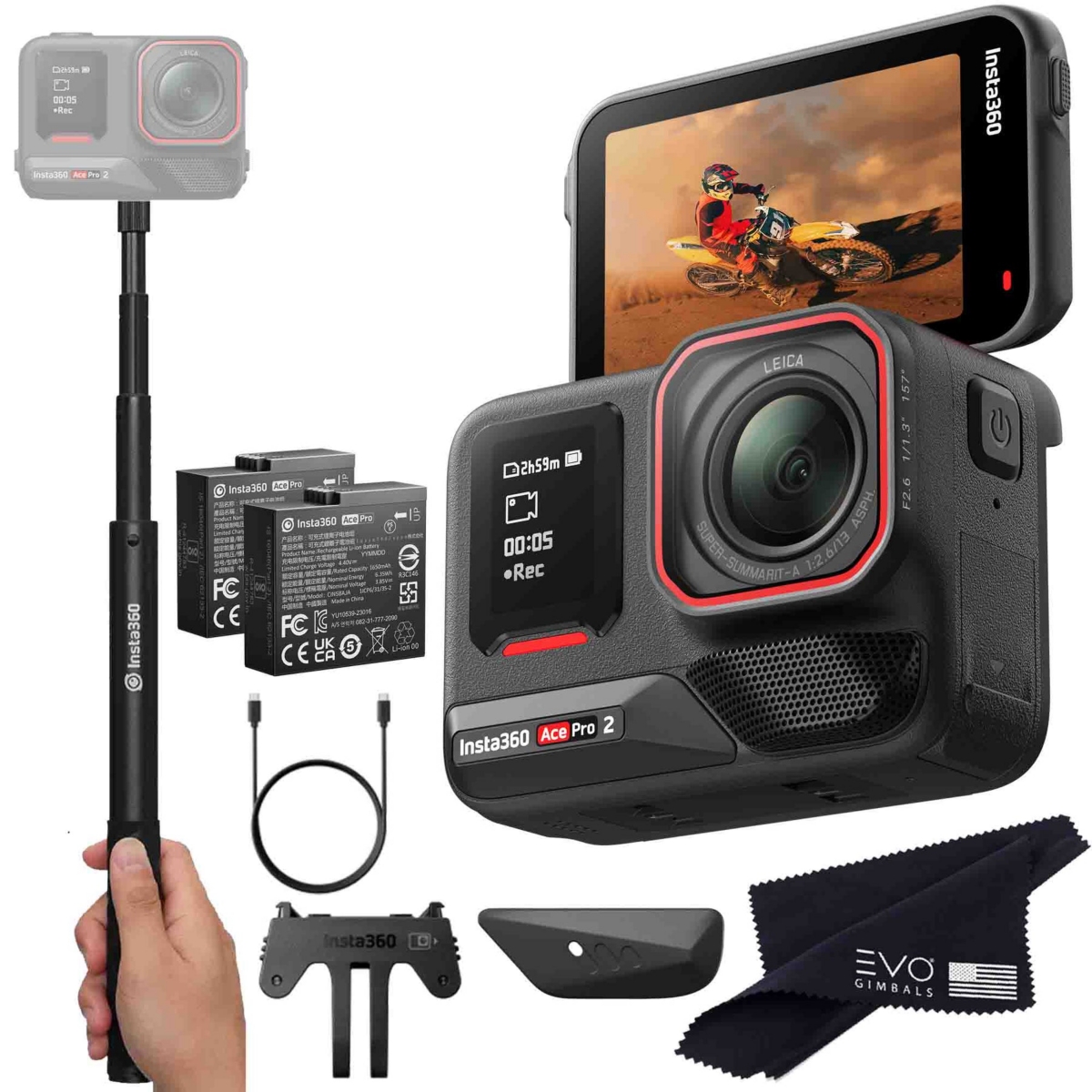 Click here for Insta360 Ace Pro 2 - Black prices
