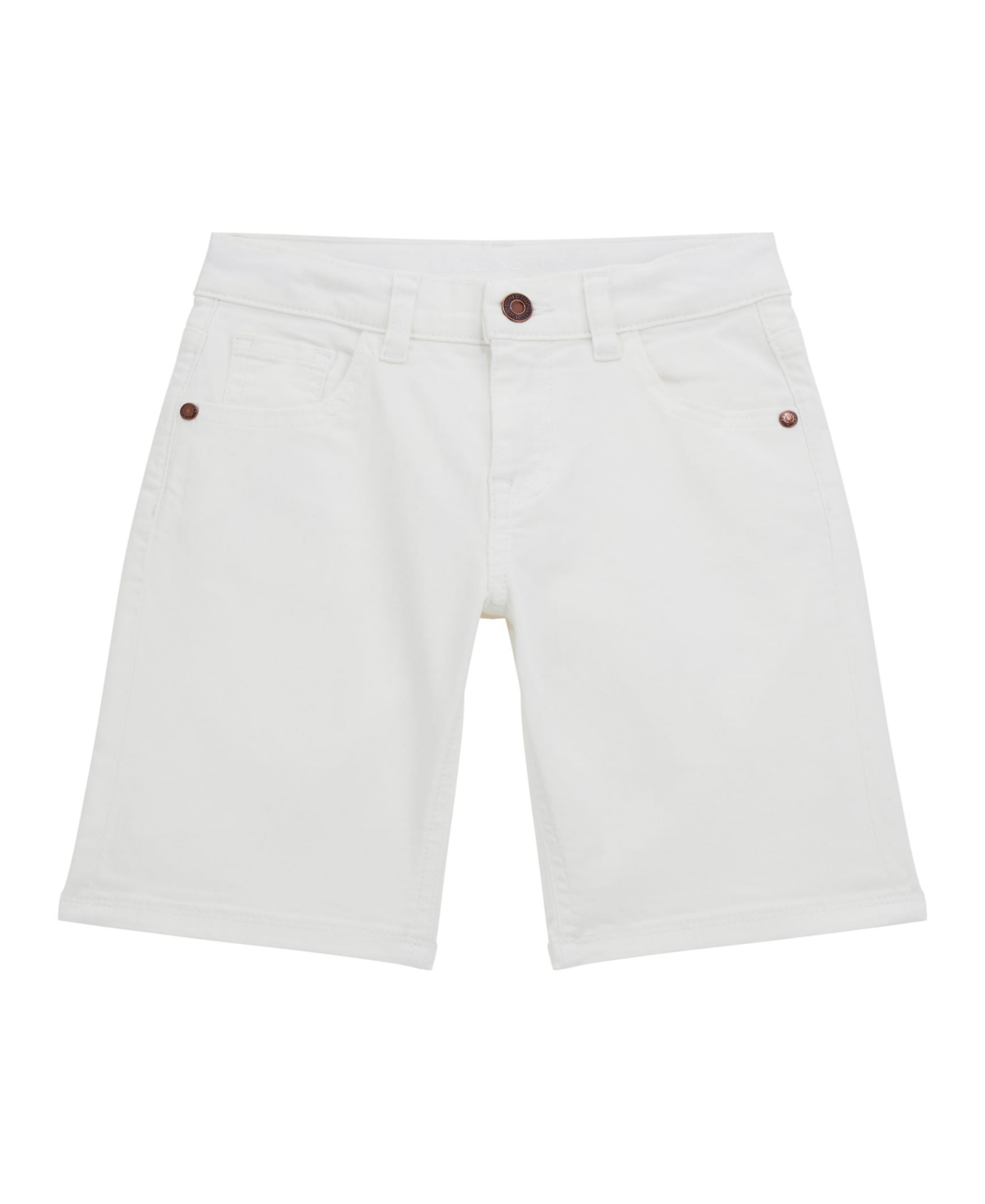 Click here for Guess Big Boys Bull Denim Shorts - White prices