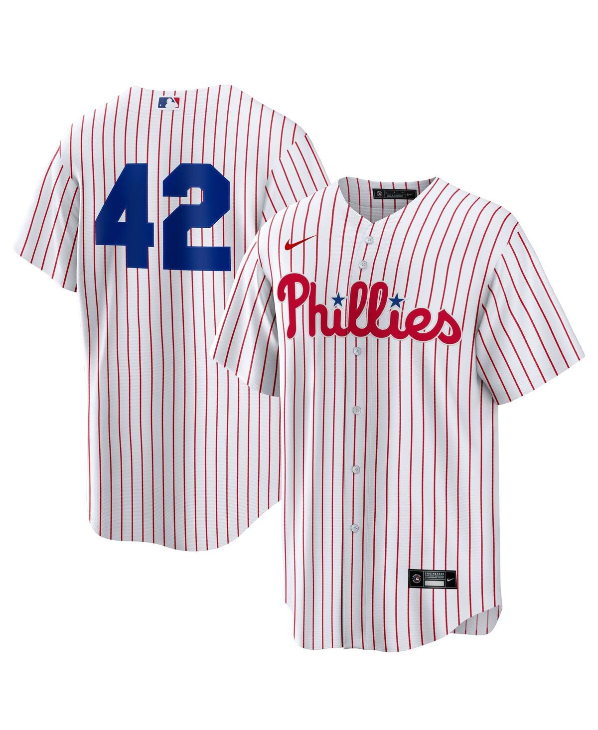 Click here for Nike Mens White Philadelphia Phillies Home 2025 Ja... prices