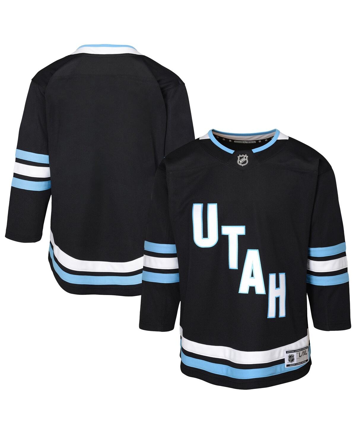 Click here for Outerstuff Big Boys and Girls Black Utah Hockey Cl... prices