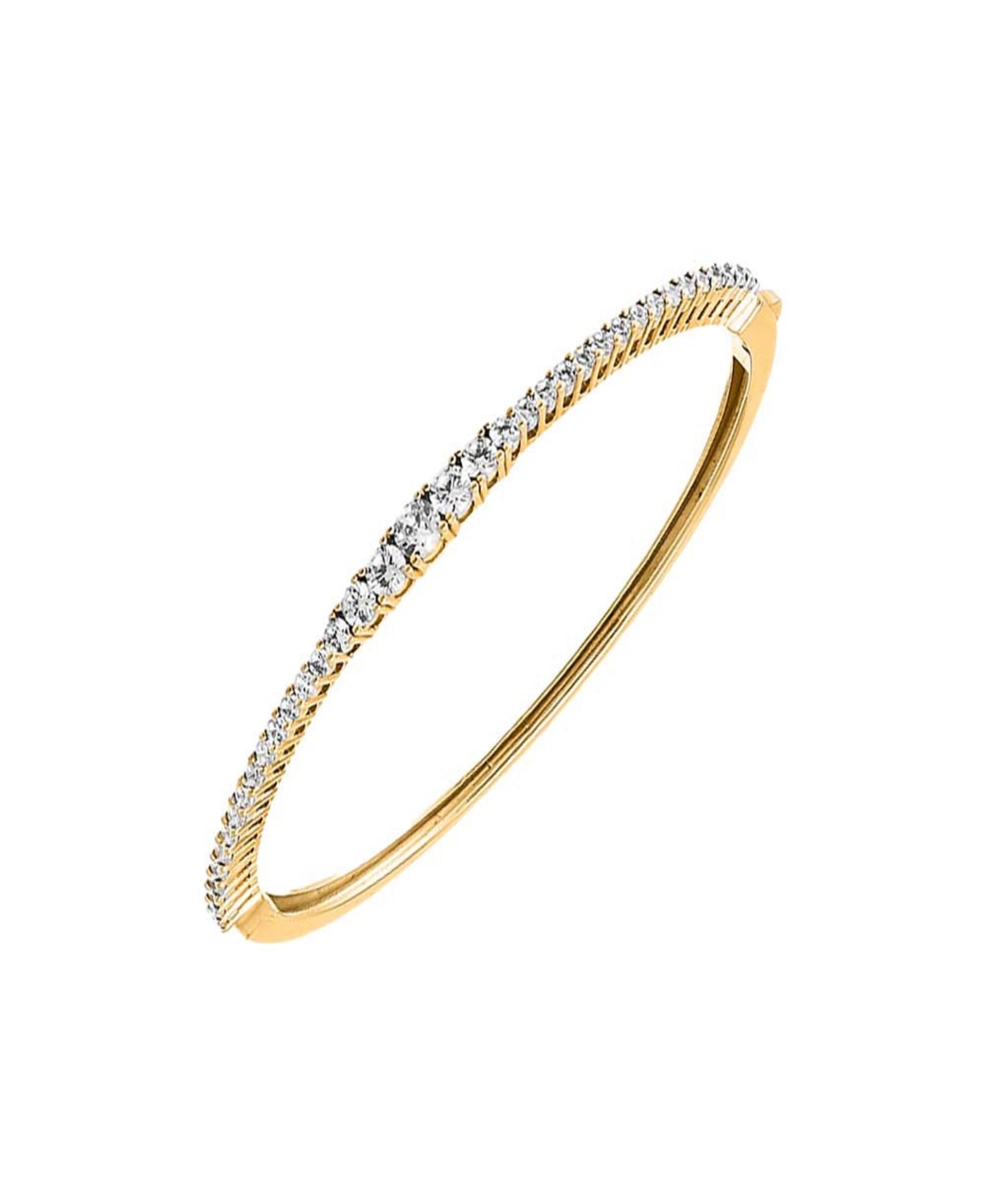 Click here for By Adina Eden Cubic Zirconia Graduated Tennis Bang... prices