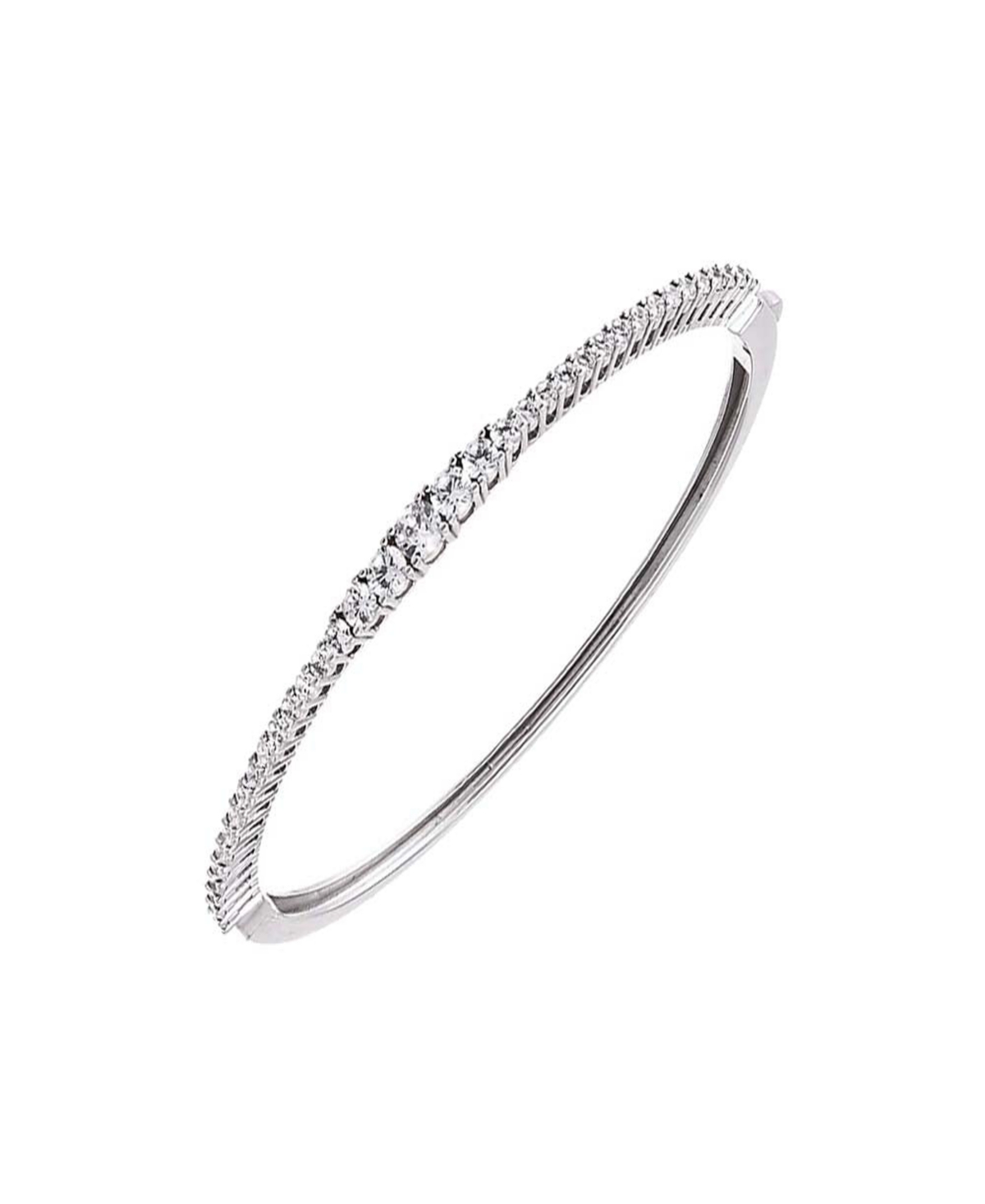 Click here for By Adina Eden Cubic Zirconia Graduated Tennis Bang... prices