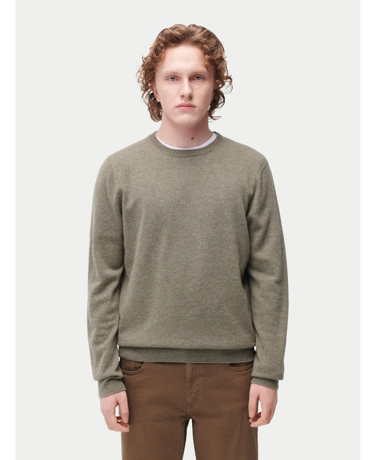 Click here for Gobi Cashmere Mens Essential Cashmere Crew Neck Sw... prices