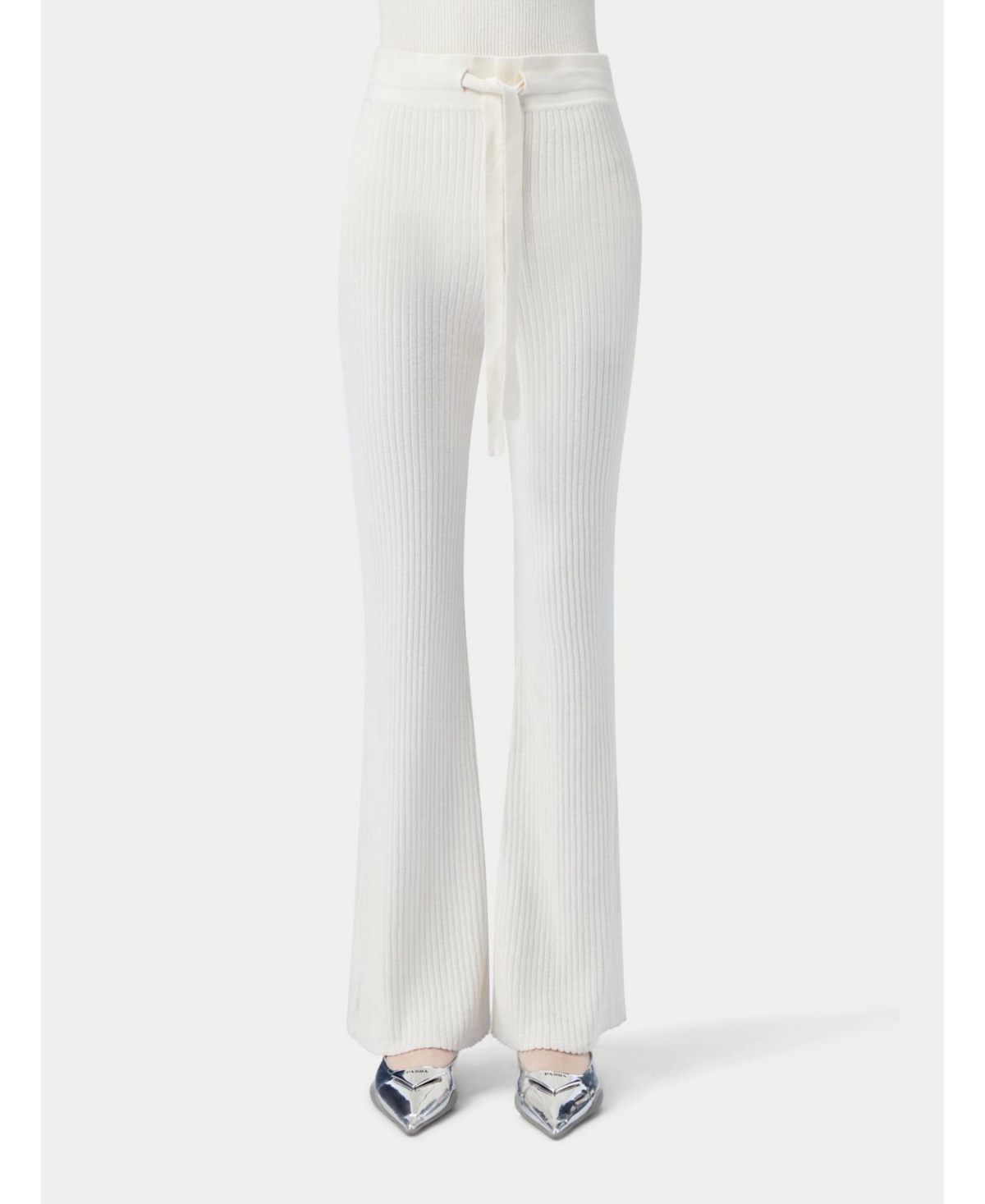 Click here for Gobi Cashmere Womens Drawstring Ribbed Cotton Silk... prices