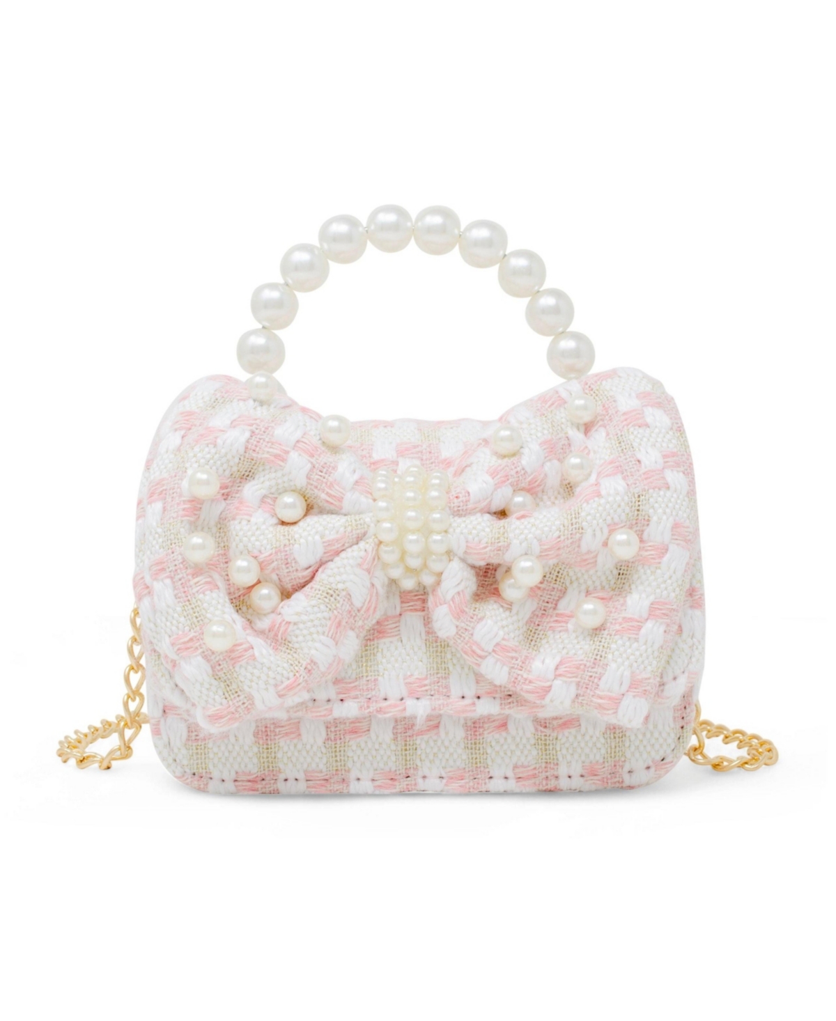 Click here for Tiny Treats + Zomi Gems Girls Tweed Jumbo Pearl Bo... prices