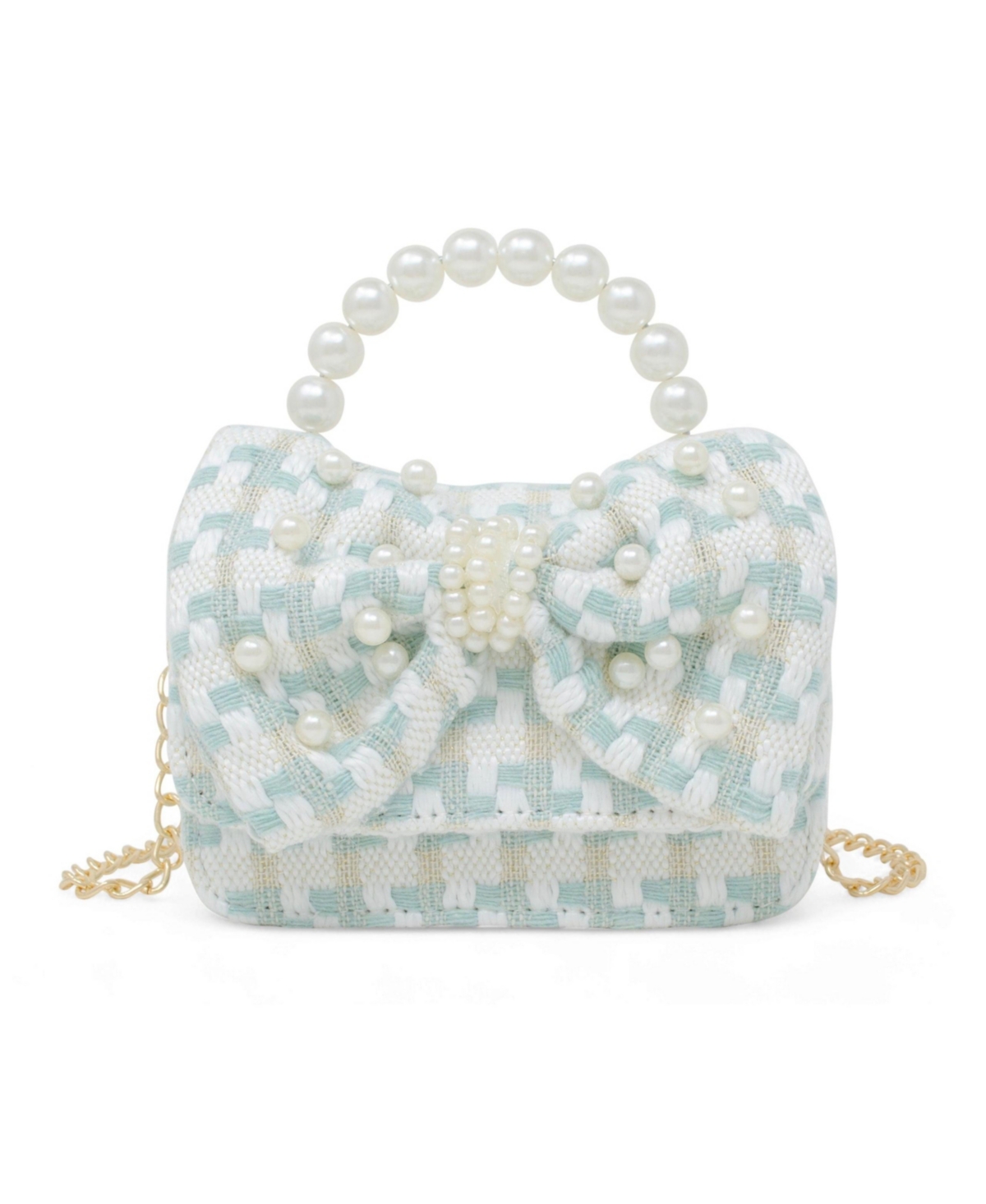 Click here for Tiny Treats + Zomi Gems Girls Tweed Jumbo Pearl Bo... prices