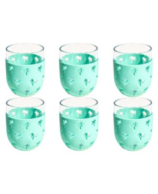Abode Homewares Party Sleeve Stemless Glasses, Set of 6 - Macy's
