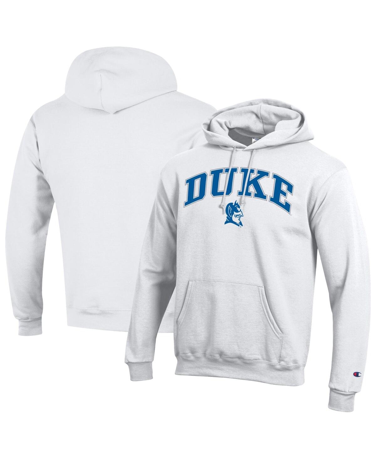 Click here for Champion MensÂ White Duke Blue Devils Arch Over Lo... prices