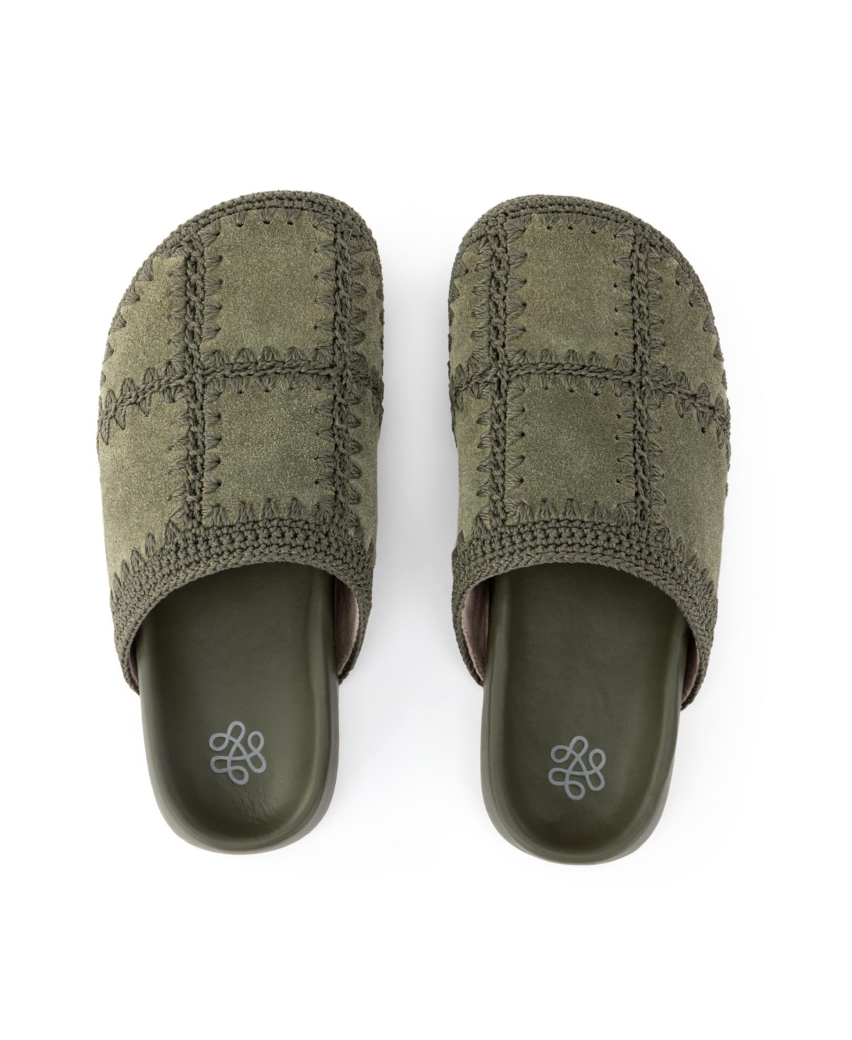 Click here for The Sak Women Bolinas Clog - Moss suede patch prices