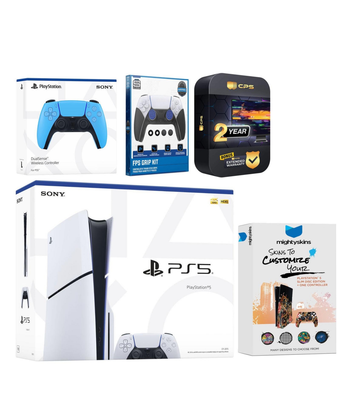 Click here for Sony Playstation 5 Slim Disc with Extra - Starligh... prices