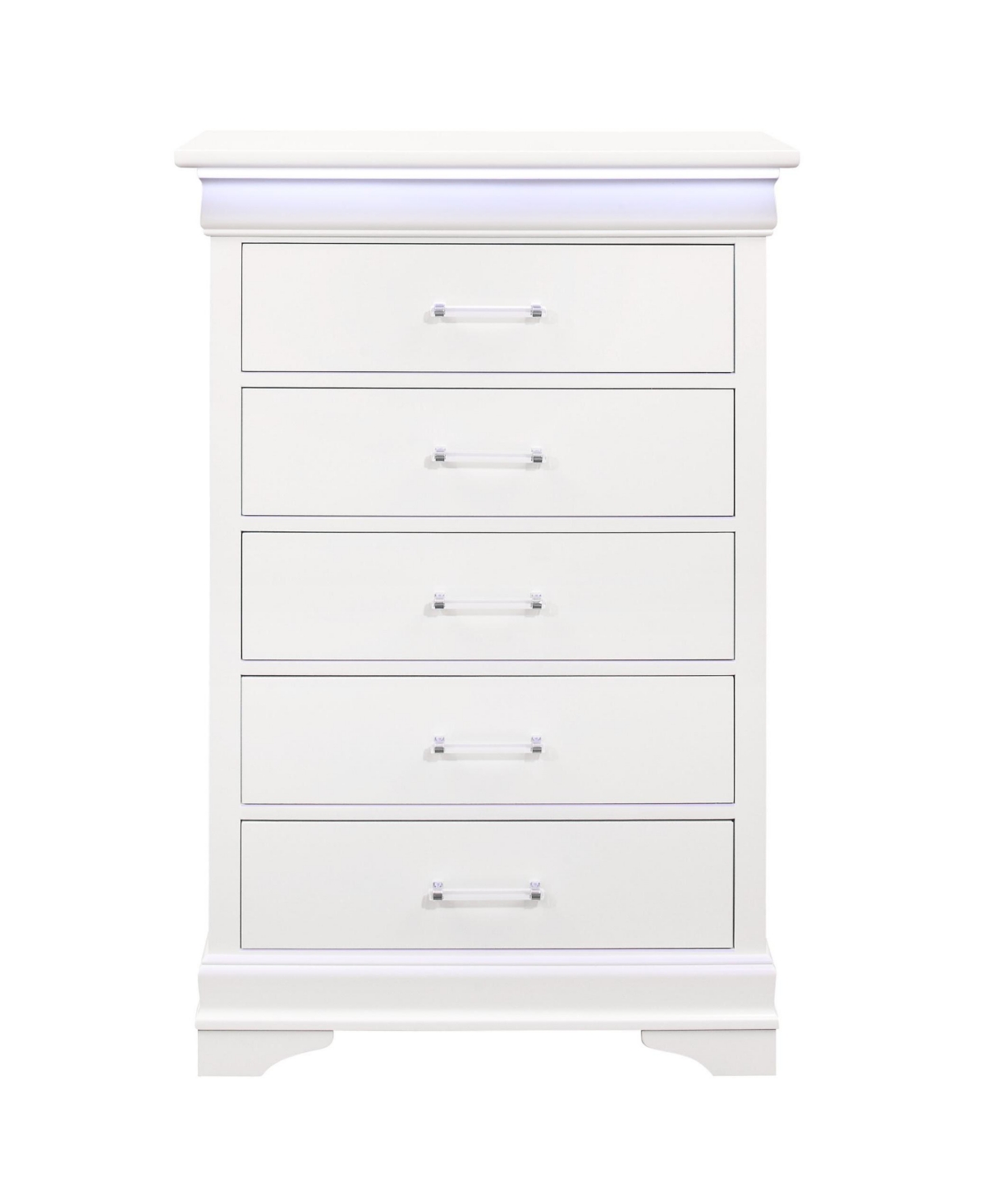 Click here for Solid Wood Five-Drawer Chest with Led Lighting for... prices