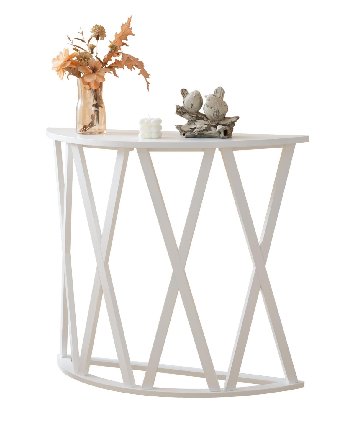 Click here for Kings Brand Furniture Vienna Console Table - Semic... prices