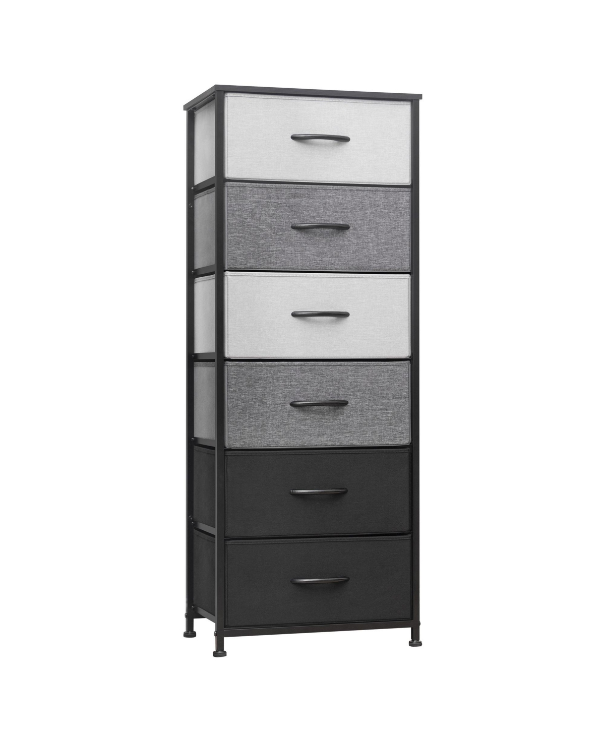 Click here for Steel and Fabric Six-Drawer Chest for Bedroom Clos... prices