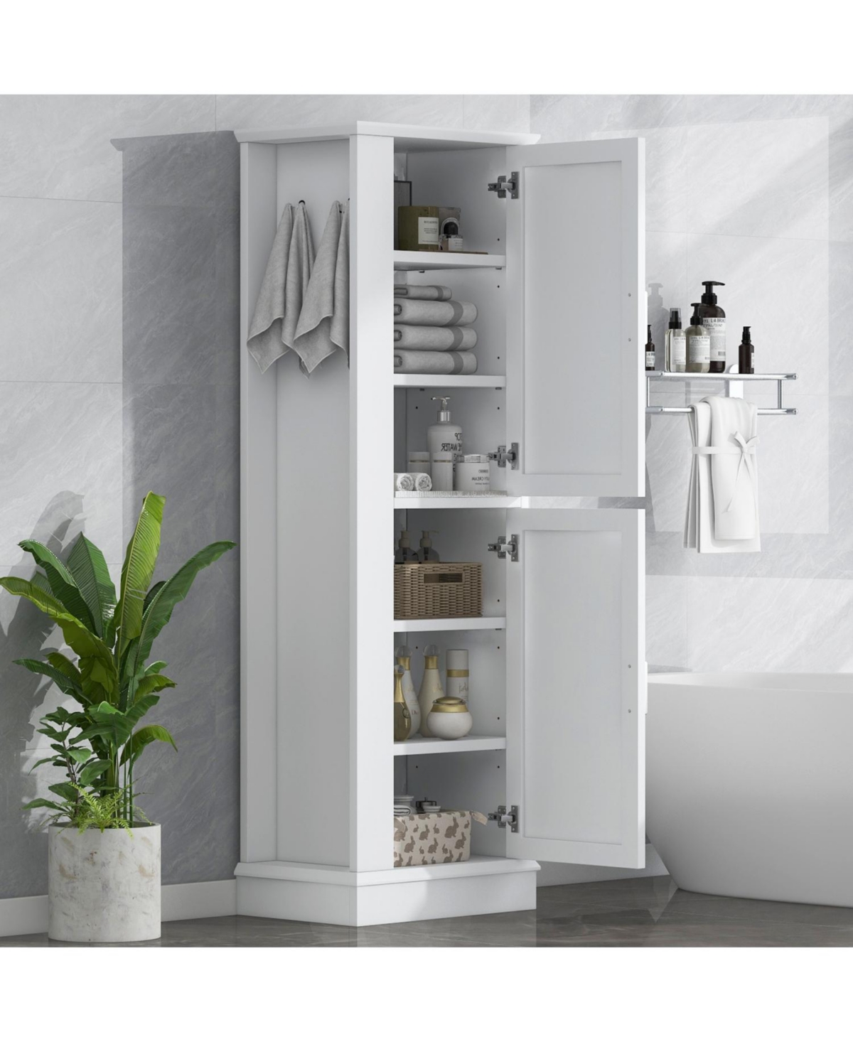 Click here for Tall Bathroom Storage Cabinet  Freestanding Storag... prices
