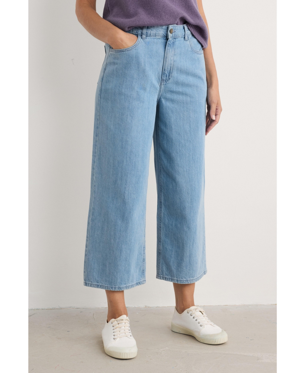 Click here for Seasalt Cornwall Womens Barnes Capri - Light wash... prices
