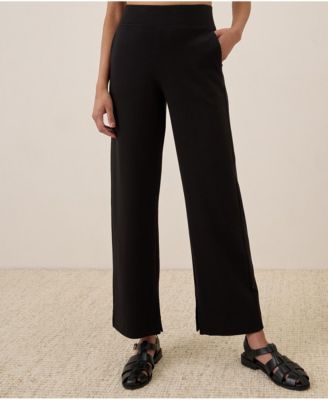 Pact Women's Organic Cotton Airplane Wide Leg Pant - 29" Inseam - Macy's