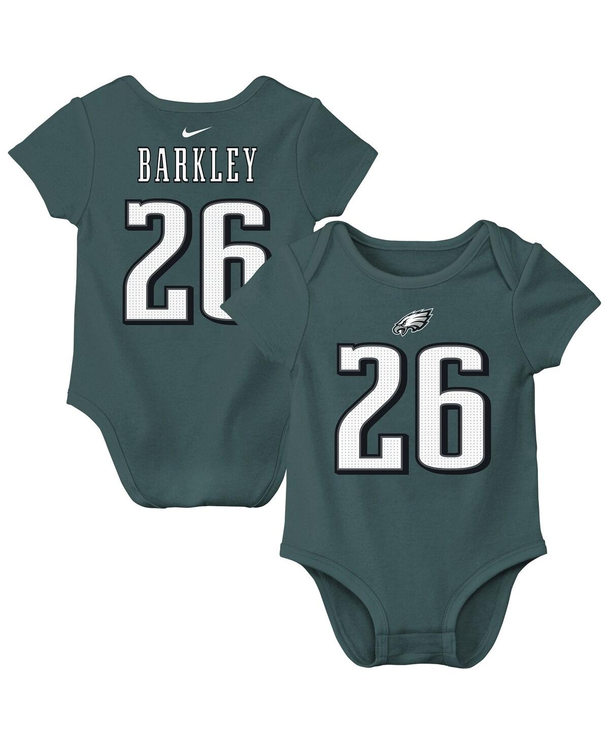 Click here for Nike Infant Saquon Barkley Midnight Green Philadel... prices