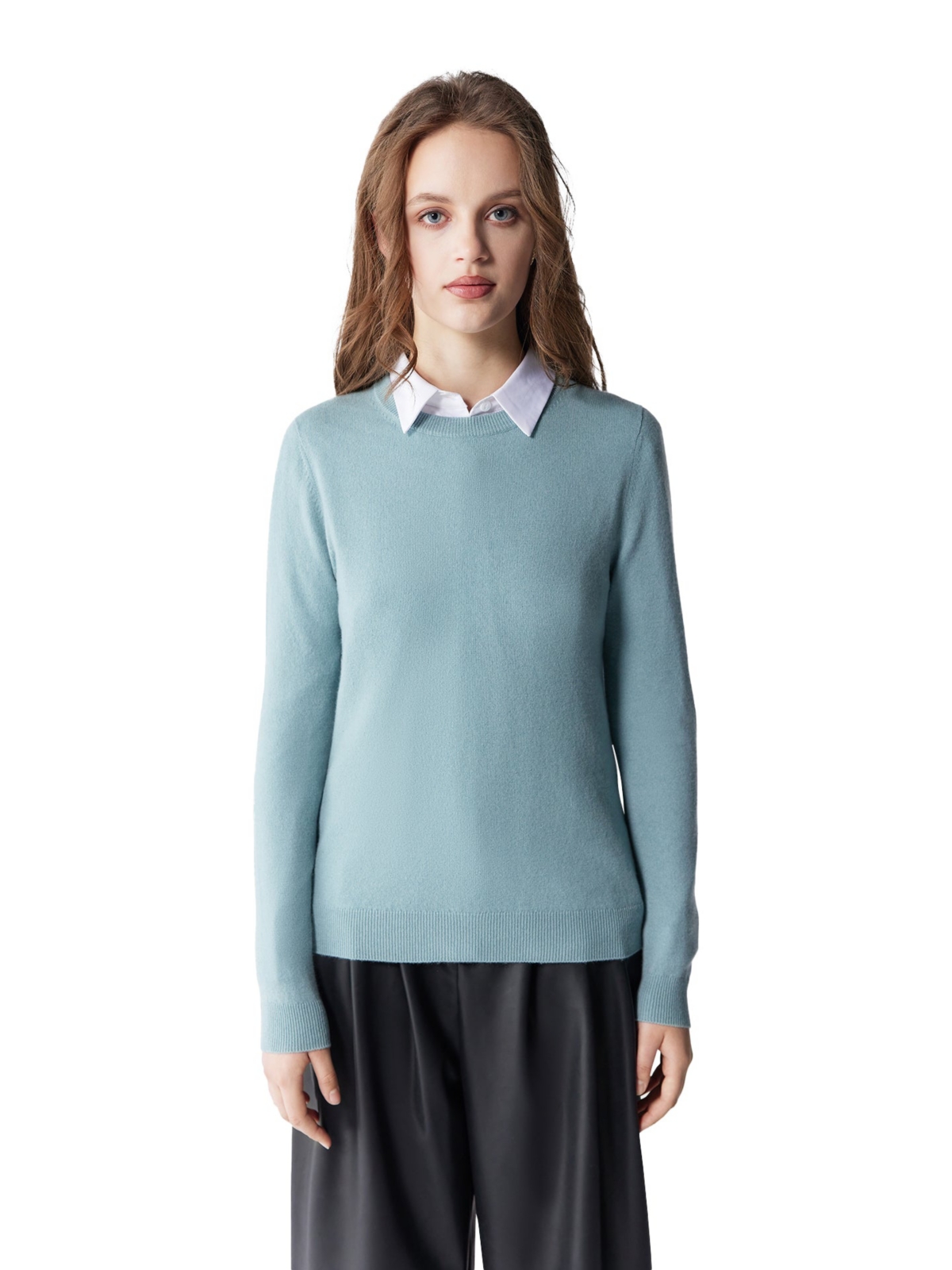 Click here for Gobi Cashmere Womens Essential Cashmere Crew Neck... prices