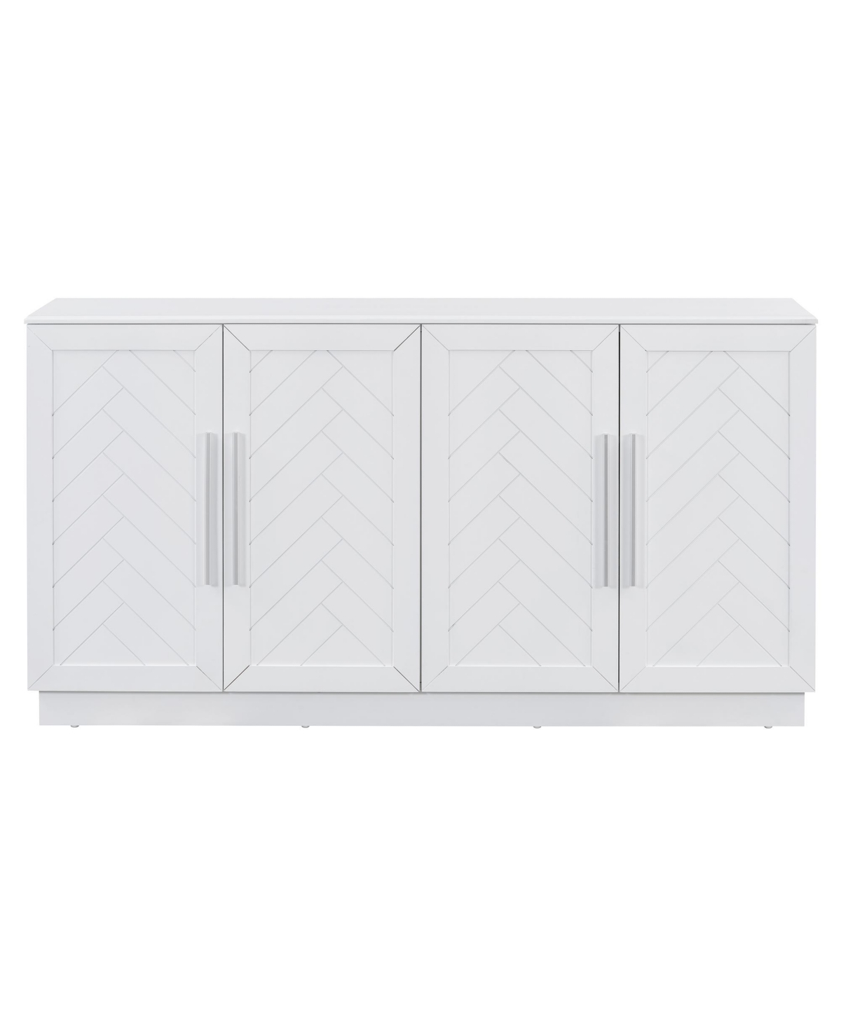 Click here for Streamdale White Sideboard Cabinet with 4 Doors  A... prices