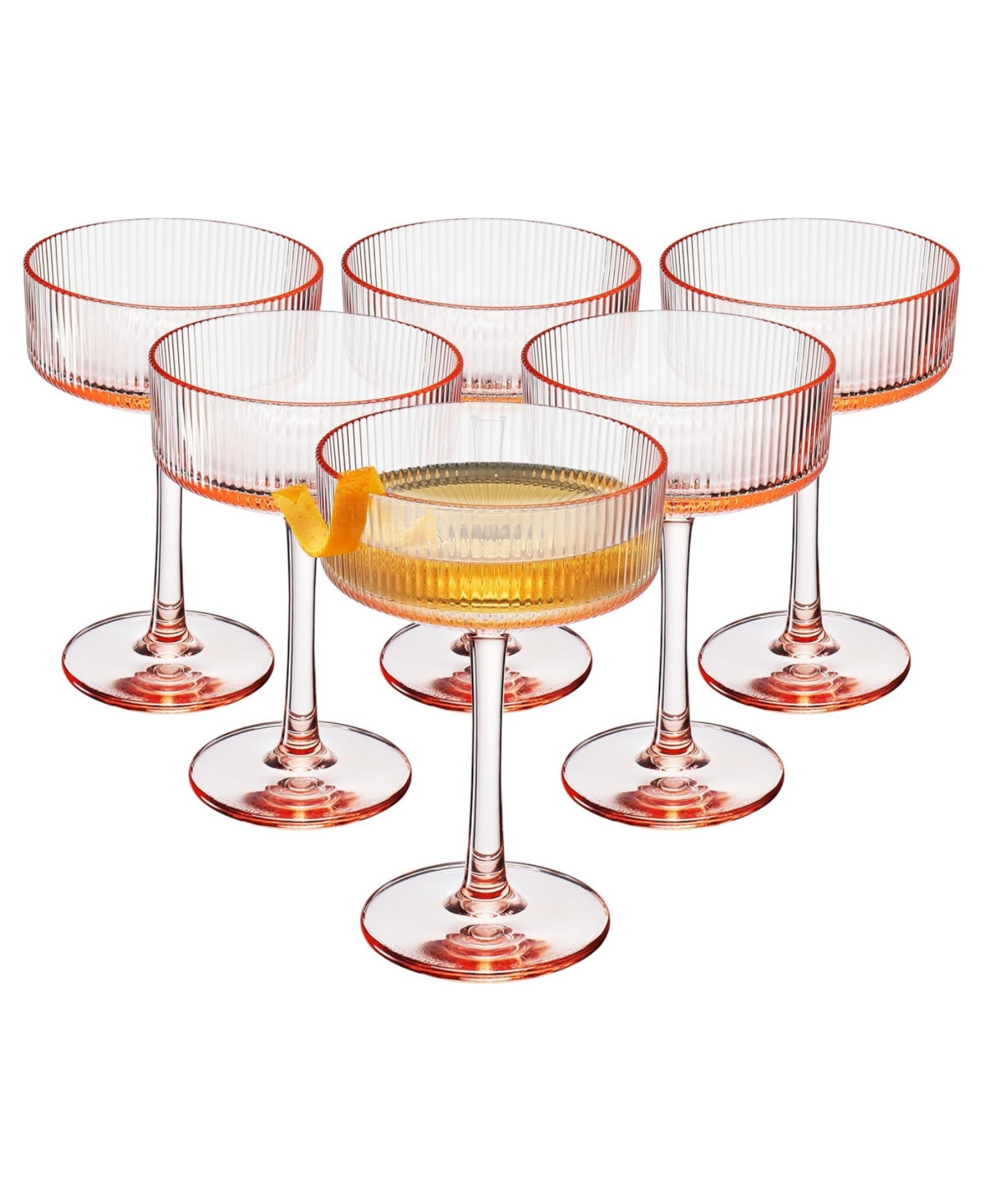 Click here for The Wine Savant Khen Art Deco Shatterproof Coupe G... prices