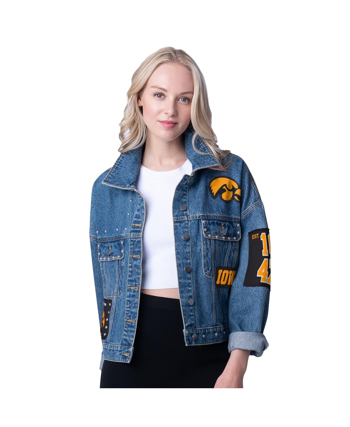 Click here for G-iii 4Her by Carl Banks Womens Denim Iowa Hawkeye... prices