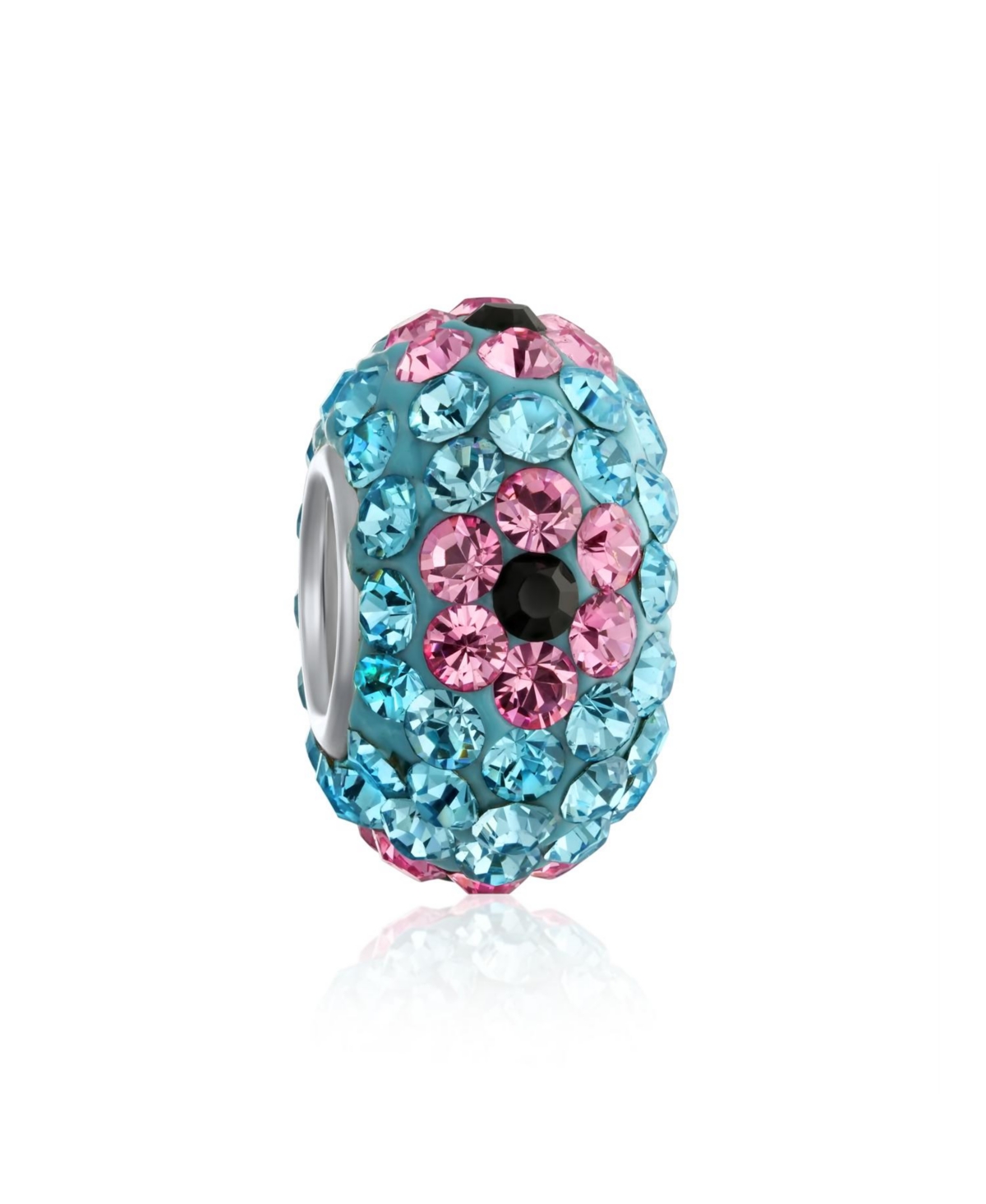 Click here for Bling Jewelry Floral Spring Flower Crystal Aqua Bl... prices